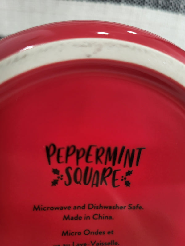 Peppermint Square "Milk for Santa" Camper Style Mug Holiday Collection - PipPosh