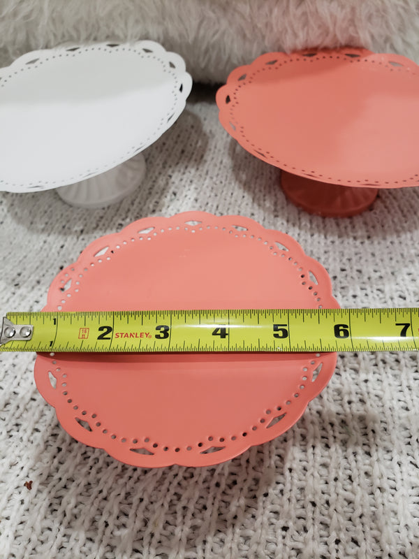 Decorative Pedestal Cupcake/ Cake Stands Set of 3 - PipPosh